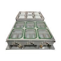 China Fully Automatic Three Station Thermoforming Mold For Plastic Bowls Food Boxes Trays for sale