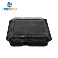 China Fully Automatic Vacuum Lunch Box Mold Thermoforming Disposable Plastic Tray Mould for sale