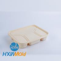 China Automatic Four station Disposable Fast Food Box Vacuum Forming Mold PS Thermoforming Molds PET PP PVC EPS for sale