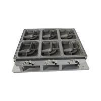 China Automatic Four station Disposable Fast Food Box Vacuum Forming Mold PS Thermoforming Molds PET PP PVC EPS for sale