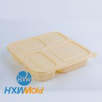 China PS Starch Disposable Lunch Box Mold Multi Station Thermoforming Mold Custom for sale