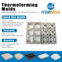 China High Speed Positive Negative Pressure Food Container Moulds for sale