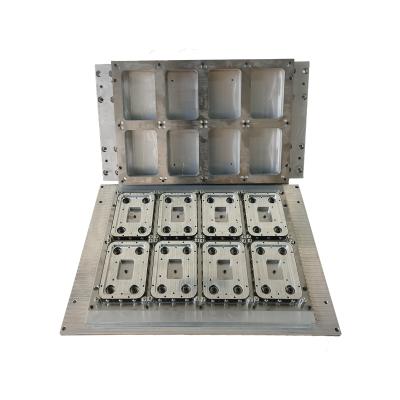 China Aluminum Vacuum Thermoforming Mold Hot / Cold Runner For Disposable Fast Food Box for sale