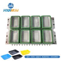 China Aluminum Vacuum Thermoforming Mold Hot / Cold Runner For Disposable Fast Food Box for sale
