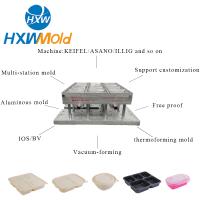 China High Speed Vacuum Thermoforming Blister Mold for Food Packaging CNC Aluminum Tooling for sale
