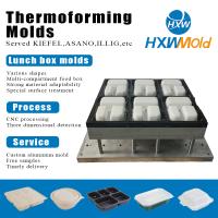 China Durable Aluminum Thermoforming Moulds for Food Trays for sale