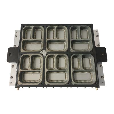China FDA Approved Vacuum Forming Molds PP PET Plastic Takeout Box Mold for sale
