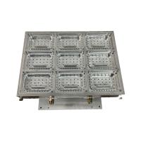 China High Precision G205 Rectangular Clamshell Mold for Plastic Tableware Production for sale