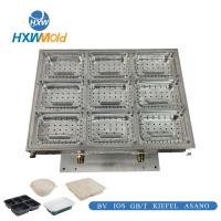 China High Precision G205 Rectangular Clamshell Mold for Plastic Tableware Production for sale