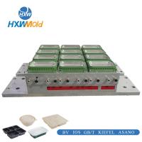 China Food Grade Square PP PET Container Mold Plastic Trays Thermoforming Mold for sale