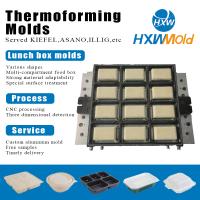 China High Precision PP Lunch Box Mold Vacuum Forming Meal Box Mold Customized for sale