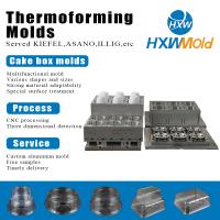 China High Precision CNC Aluminum Thermoforming Mold For Food Containers for sale