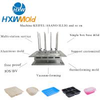 China Automatic Three Station CNC Thermoforming Mold for Plastic Cake %26 Food Packaging Hot Runner for sale