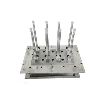 China 3 Station Aluminum Alloy Fast Food Container Mold Automatic Thermoforming Mold for sale