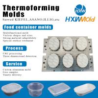 China Plastic Processing Thermoforming Mould Make Plastic Food Box Vacuum Forming Molds Packaging Mold for sale