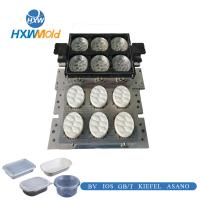 China Customised Disposable Food Container Mold Clear Plastic Blister Frozen Meat Box Mold for sale