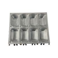 China Thermoforming Plastic Food Container Mold High Speed Production Lunchbox Mold for sale