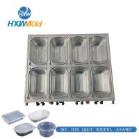 China Thermoforming Plastic Food Container Mold High Speed Production Lunchbox Mold for sale