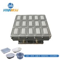 China Multi Station CNC Aluminum Mould For Automated Square Tray Packaging for sale