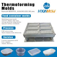 China Three Station Thermoforming Mold for Takeaway Boxes | Strong Cooling, Long Life, High Productivity for sale