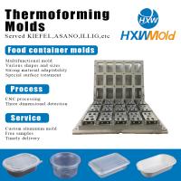 China Thickness Adaptive Aluminum Mold for Various Sheet Gauges 0.2 1.2mm PP/PET Sheet Compatibility for sale