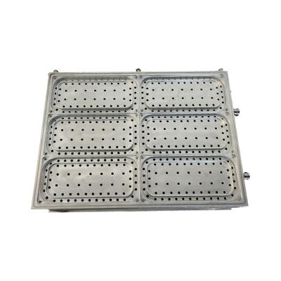 China PP/PET Rectangular Tray Mold with Balanced Cooling, Precise Thickness Control & Stable Thermoforming for sale