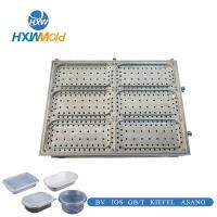 China PP/PET Rectangular Tray Mold with Balanced Cooling, Precise Thickness Control & Stable Thermoforming for sale