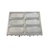 China Thermoforming Mold for Rectangular Food Trays with Rapid Cooling Consistent Wall Thickness for sale