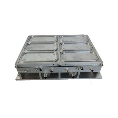 China Rectangular Container Thermoforming Mold | Precision CNC Machining, Smooth Surface, Long Lasting Performance for sale
