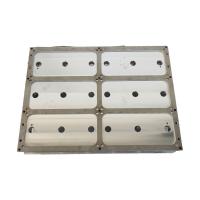 China Rectangular Disposable Food Container Mold Meal Tray Thermoforming Mold for sale