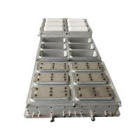 China Rectangular Lunch Box Base Vacuum Forming Mold Uniform Thickness Fast Cycle Time for sale