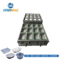 China Meal Trays Heavy Gauge PET Container Mold With Anti Leak Flange Design Leak Proof for sale
