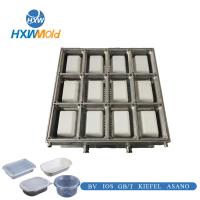 China Meal Trays Heavy Gauge PET Container Mold With Anti Leak Flange Design Leak Proof for sale