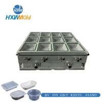 China Meal Trays Heavy Gauge PET Container Mold With Anti Leak Flange Design Leak Proof for sale