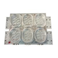 China Aluminum Thermoforming Mould Frozen Dumpling Box Mold Custom Size Shape for sale