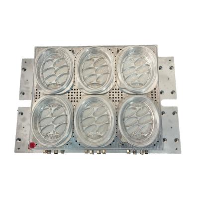 China Aluminum Thermoforming Mould Frozen Dumpling Box Mold Custom Size Shape for sale