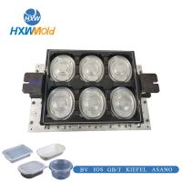 China Multi Cavity Food Container Mold Aluminum Thermoforming Mold For Dumpling Container for sale