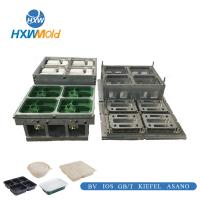 China Thermoforming Disposable Lunch Box Mold Customized Aluminum Material for sale