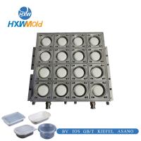China Easy Release Angled Bowl Mold with Custom Aluminum Construction for PP/PET for sale