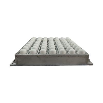 China Clear PET Round Bowl Aluminum Mold For Salad Fruit Packaging In Convenience Retail for sale