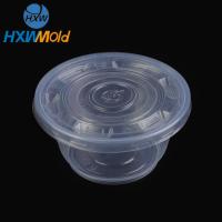 China Clear PET Round Bowl Aluminum Mold For Salad Fruit Packaging In Convenience Retail for sale