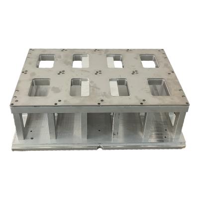 China Thin Wall 0.3mm Aluminum Mould Lightweight Food Container Thermoforming Machine for sale