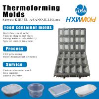 China OEM Biodegradable Rectangular Tray Mold for Eco Friendly Food Packaging Solutions for sale