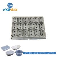 China Fast Cycle PP Food Lid Thermoforming Mold For Disposable Meal Packaging Container for sale
