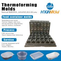 China Custom Microwave Safe Food Container Mold For High Speed Thermoforming Machines for sale