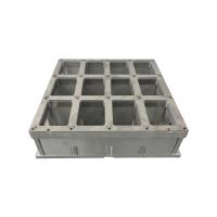 China CNC Aluminum Square Food Container Bottom Mold PET Sheet Mold Customized for sale