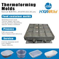 China High Precision Square Food Container Lid Mold for Disposable Packaging for sale