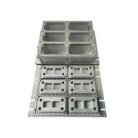 China Aluminum Fast Food Rectangle Container Mold 6 Cavities CNC Quick Service Packaging Mold for sale