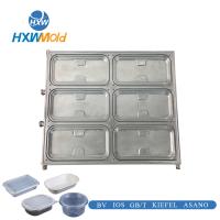China Freezer Safe Aluminum Rectangle Container Mold For Frozen Foods Ice Cream for sale