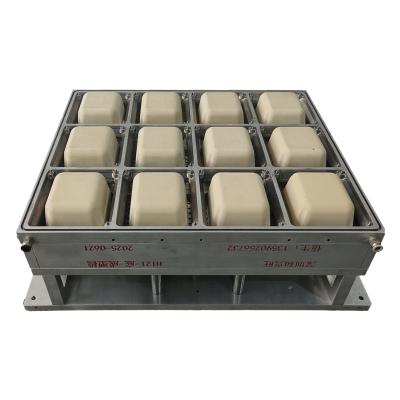 China Auto Fill Compatible Food Container Mold Rectangle 6 Cavities CNC Aluminum Mold for sale